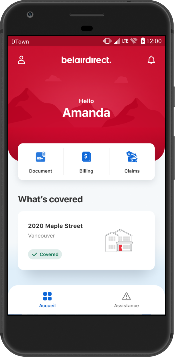 Installing and using the belairdirect app | belairdirect